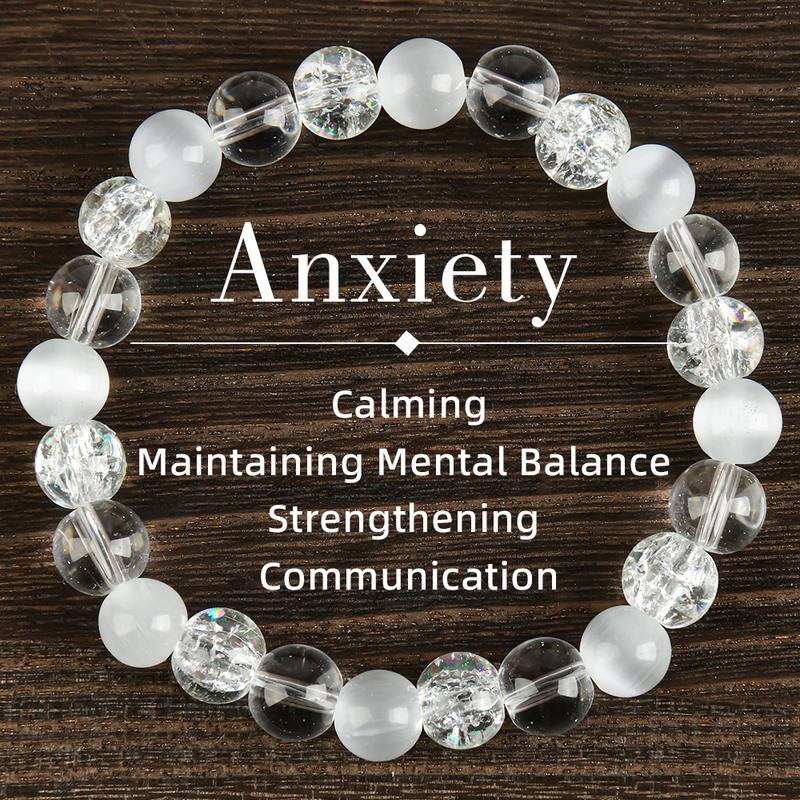 Reduce Stress Relieve Anxiety Handcrafted Relief Quartz Bracelet ...