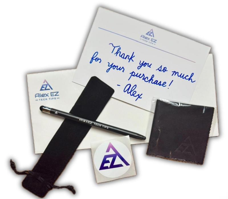 Smartphones Stylus by Alex EZ Tech Tips - Dual-Tip Design - TikTok Shop