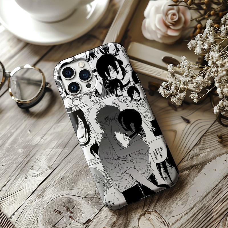 Denji Reze Chainsaw Man Phone Case – Anime Character Duo Art, Tough ...