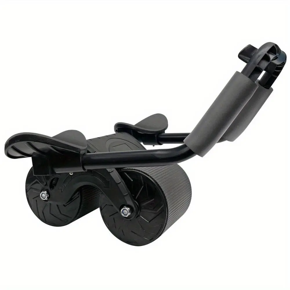 Black Plank Abdominal Roller Wheel - Ergonomic Core Strength Trainer ...