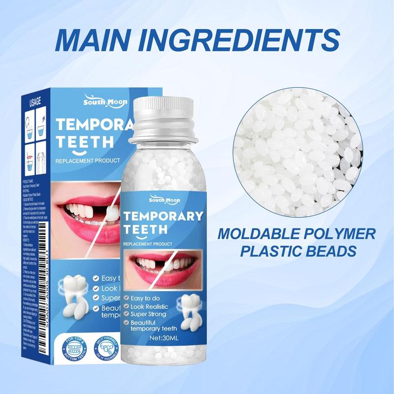 Moldable Dental Gel Dentures Temporary Fillings Cavities and Teeth ...