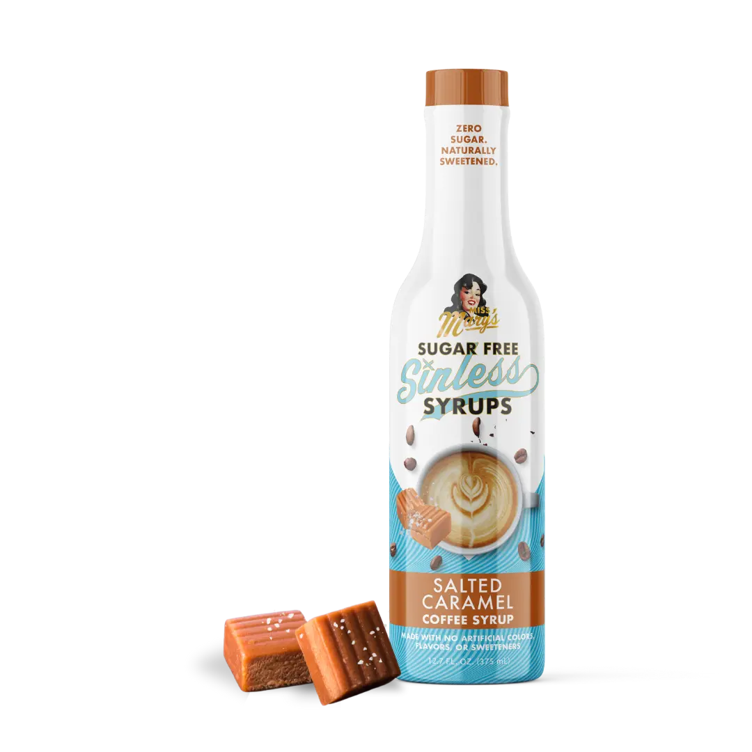 Salted Caramel Sugar-Free Sinless Syrups Coffee Syrup - TikTok Shop