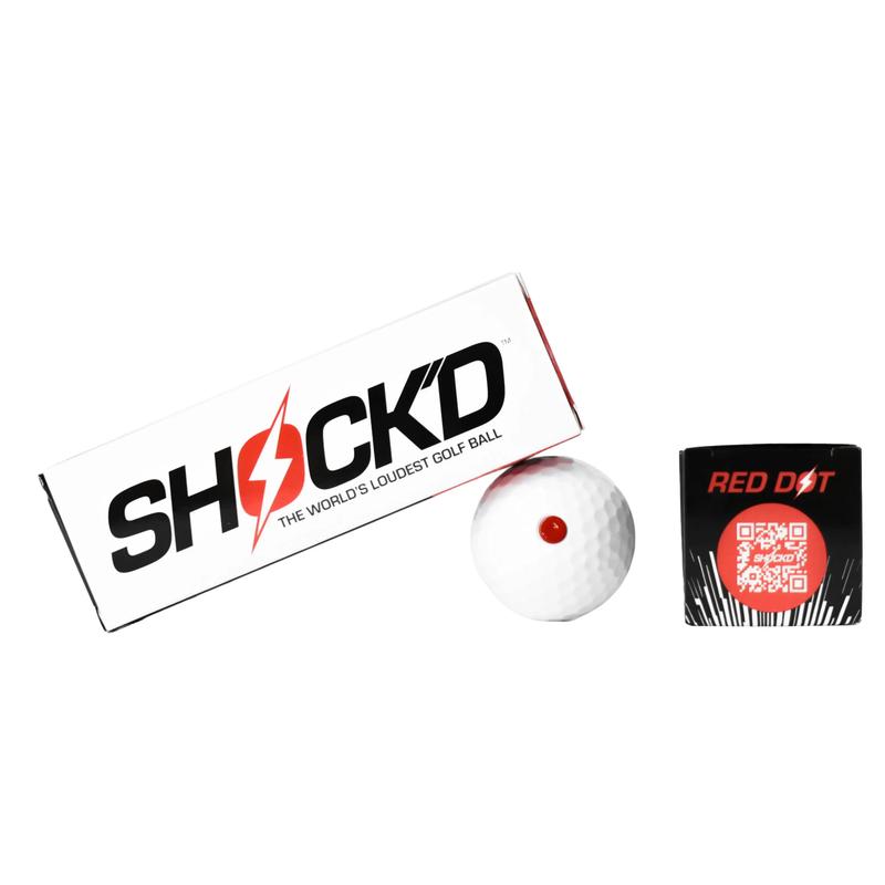 SHOCK'D Golf Balls - World's LOUDEST Golf Ball - Viral Prank Golf Ball ...