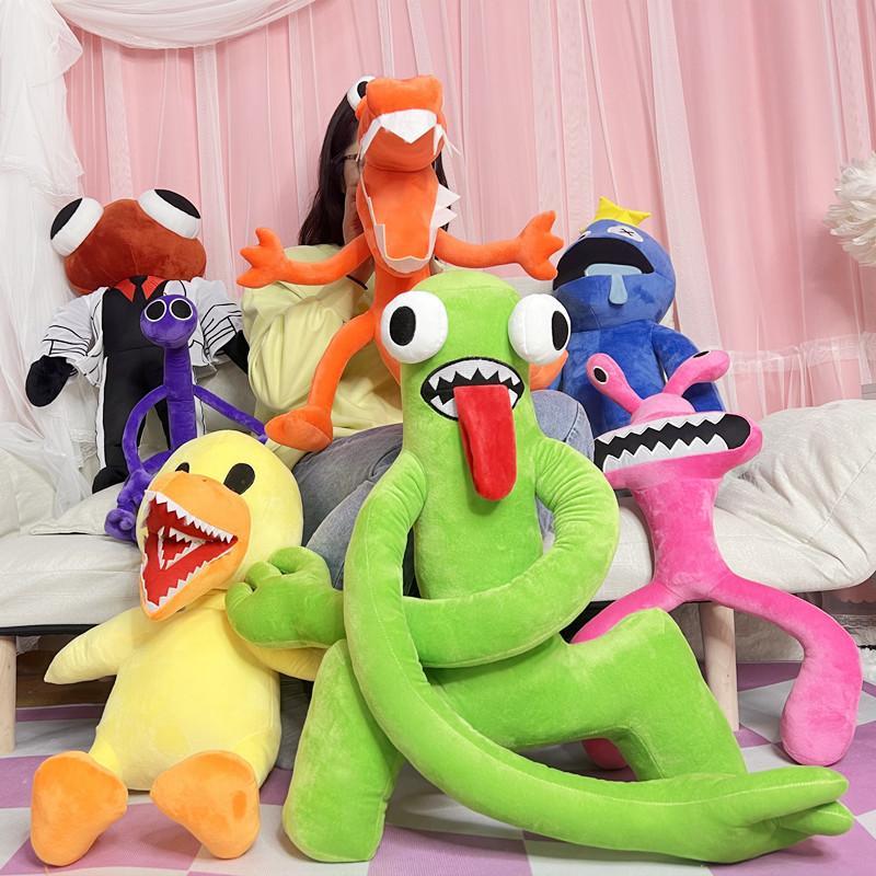 7PCS Set Rainbow Friends Plush Doll Toy Mochila Zombie Blue Red Yellow ...