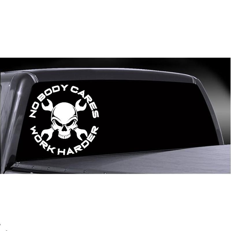 Nobody cares, Work harder Car / Truck decal Bumper Sticker Vehicle ...