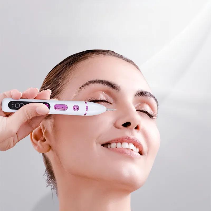 LCD Beauty Pen - Rejuvenating Facial Massager with Ultrasonic ...