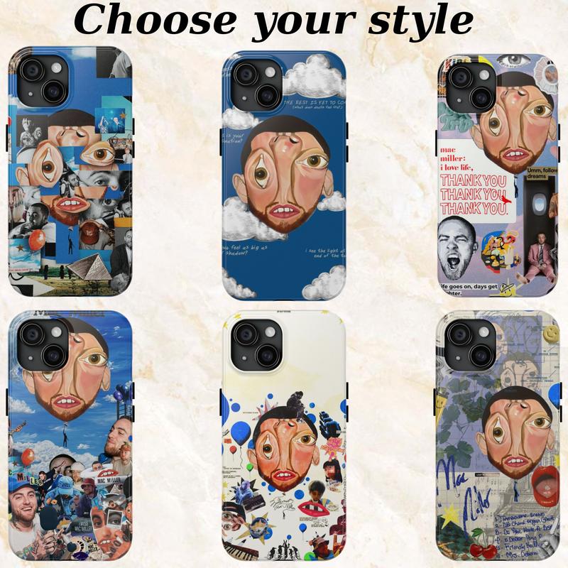 Retro Mac-Miller Tough Case For iPhone 16/15/14/13/12/11/X Plus Pro Max ...