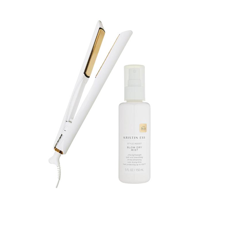 Kristin Ess Ultimate Styling Bundle: 3-in-1 Titanium Flat Iron & Style ...