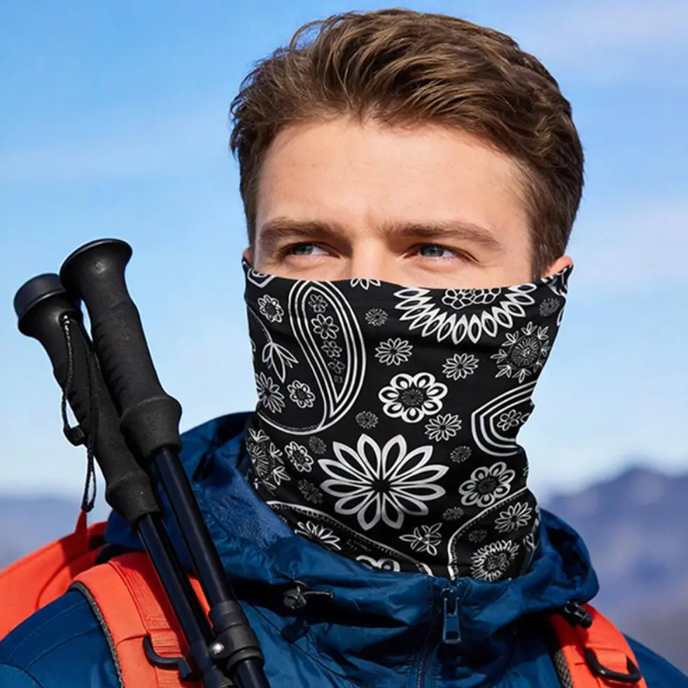 6Pcs UV Protection Cooling Neck Gaiter Set | Unisex Seamless Bandana ...