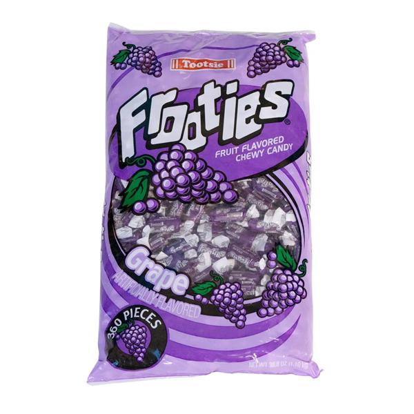Tootsie Rolls Frooties Grape Candy (360 Count), 38.8oz - Sweet Snack ...