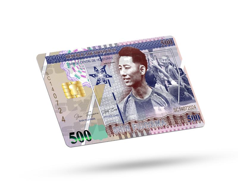 Shin fujiyama honduras fake money debit card sticker - TikTok Shop