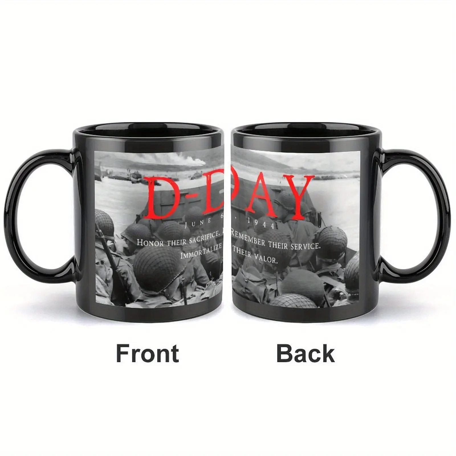 11oz D-Day June 6, 1944 Ceramic Coffee Mug, Honor Their Sacrifice ...