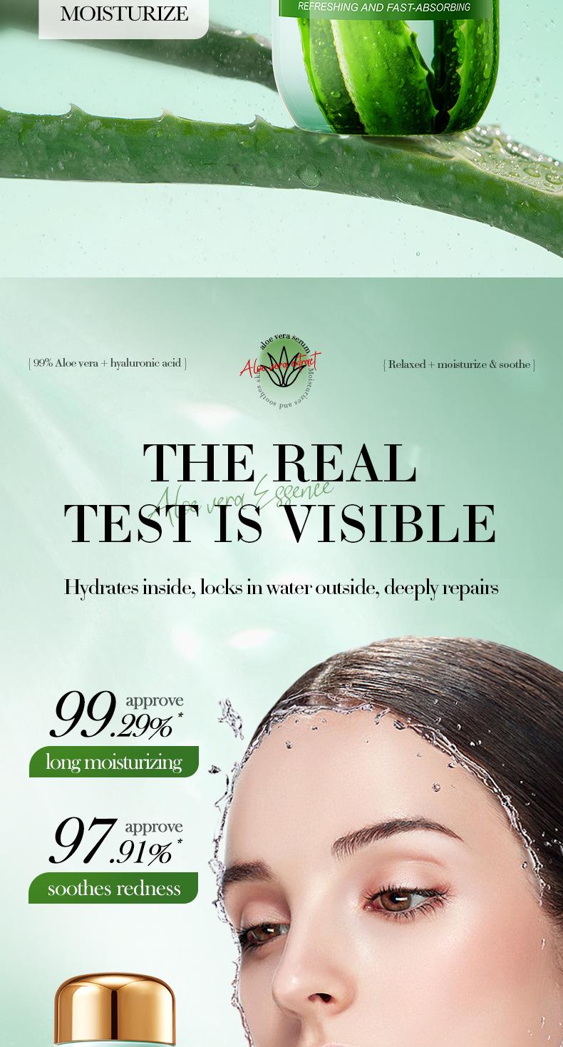 Aloe Vera Toner Made with 99% Organic Aloe Vera - Aloe Vera Hydrator ...