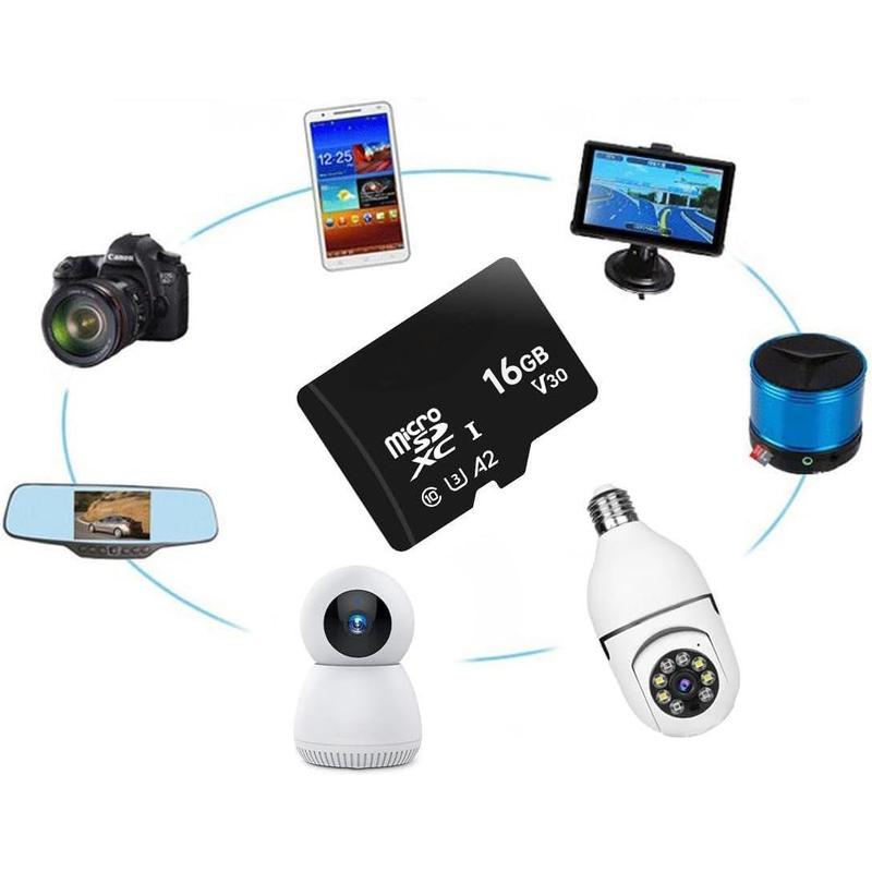 Micro SD Card-16G Memory Card, Camera, Game Console, Smartphone, GoPRO ...