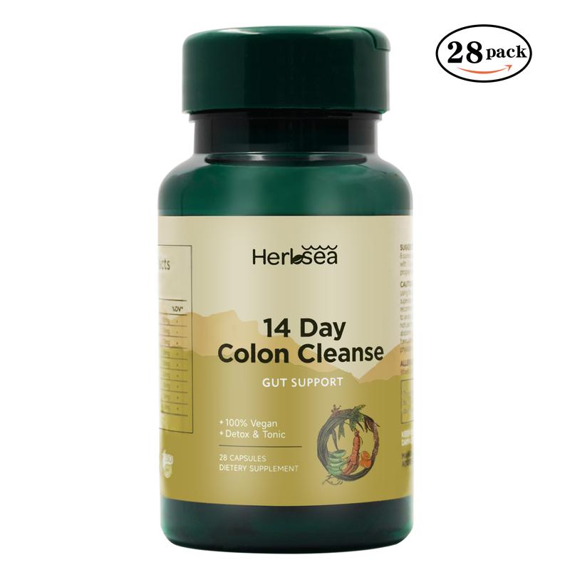 14 Day Cleanse, Gut and Colon Support, Advanced Gut Cleanse Detox ...