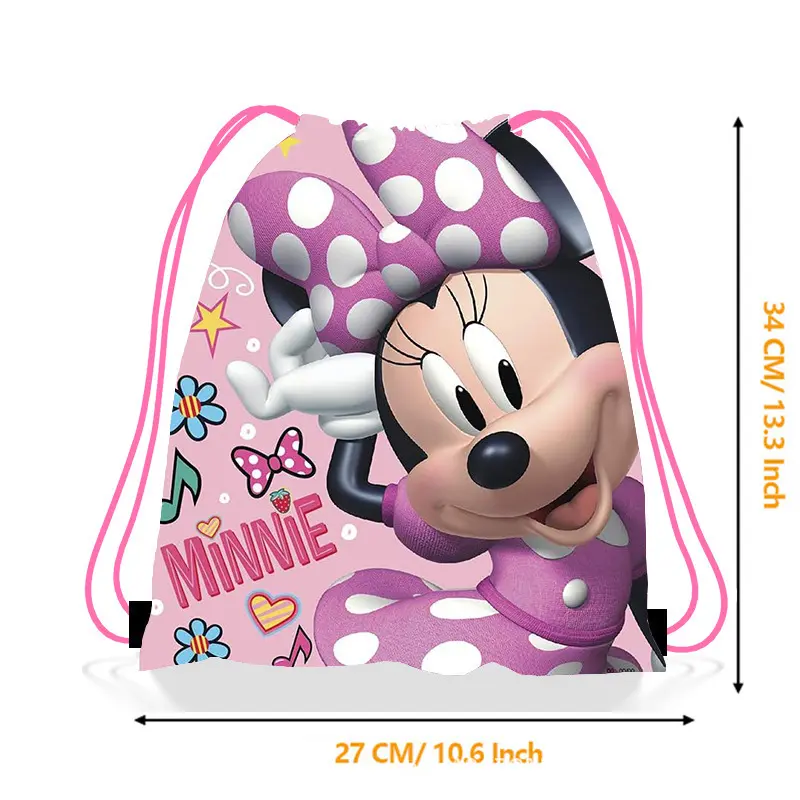 Disney Minnie Drawstring Backpack - TikTok Shop