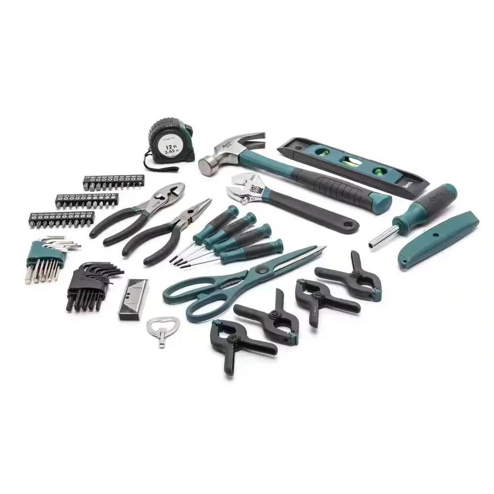 NEW 76-Piece SAE & Metric Tool Kit with Case – Perfect for Homeowners ...