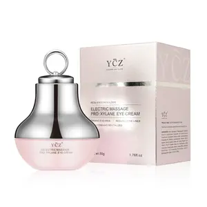 YCZ Electric Massage Eye Cream with Caffeine & Hyaluronic Acid for Dark ...
