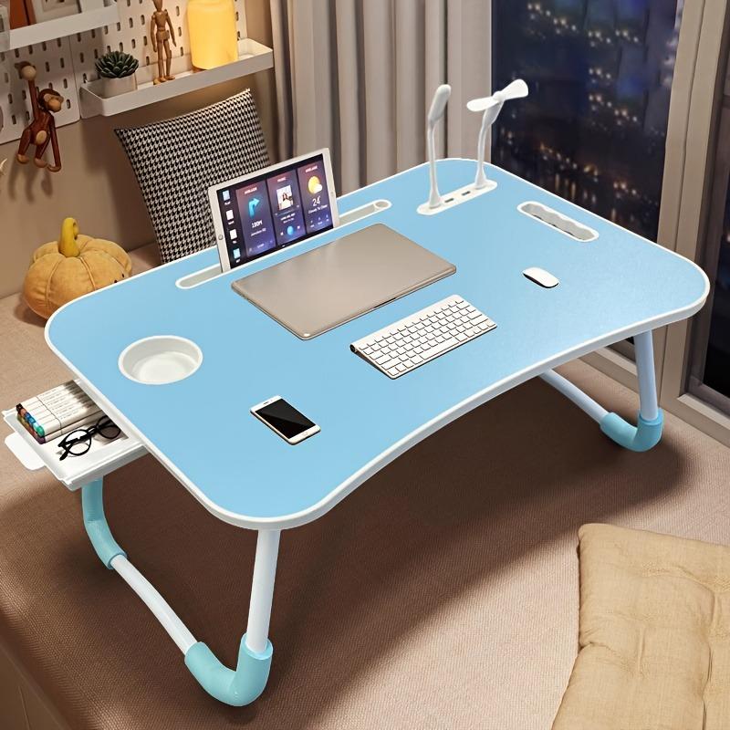 [cozy]Extra Large Portable Laptop Bed Desk Folding Table, Computer ...
