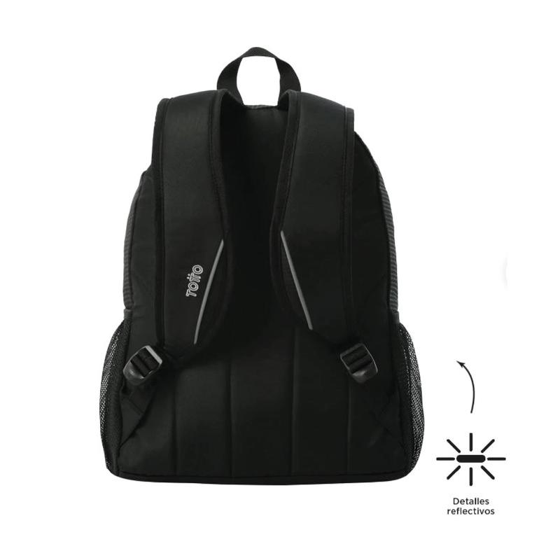 Totto Datar 2.0 Men's Black Backpack for Work and Travel 13 Inch Laptop ...