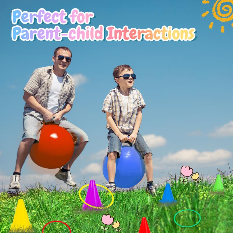 JoySpot 4 in 1 Carnival Outdoor Games Combo Set for Kids, Soft Plastic ...