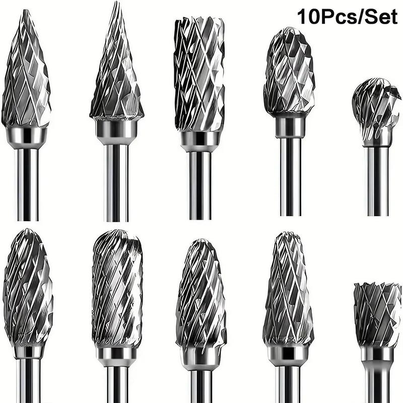 Tungsten Steel Burr Set, Multipurpose Burr Set for Dremel Multi ...