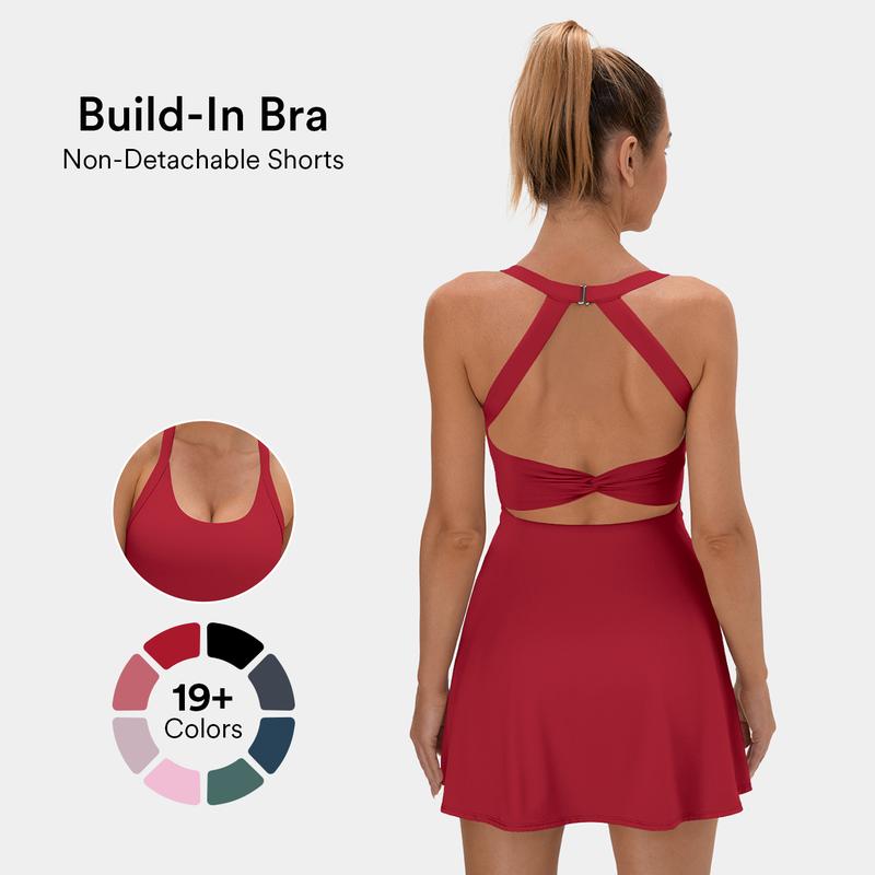 Halara Backless Criss Cross Active Dress - TikTok Shop