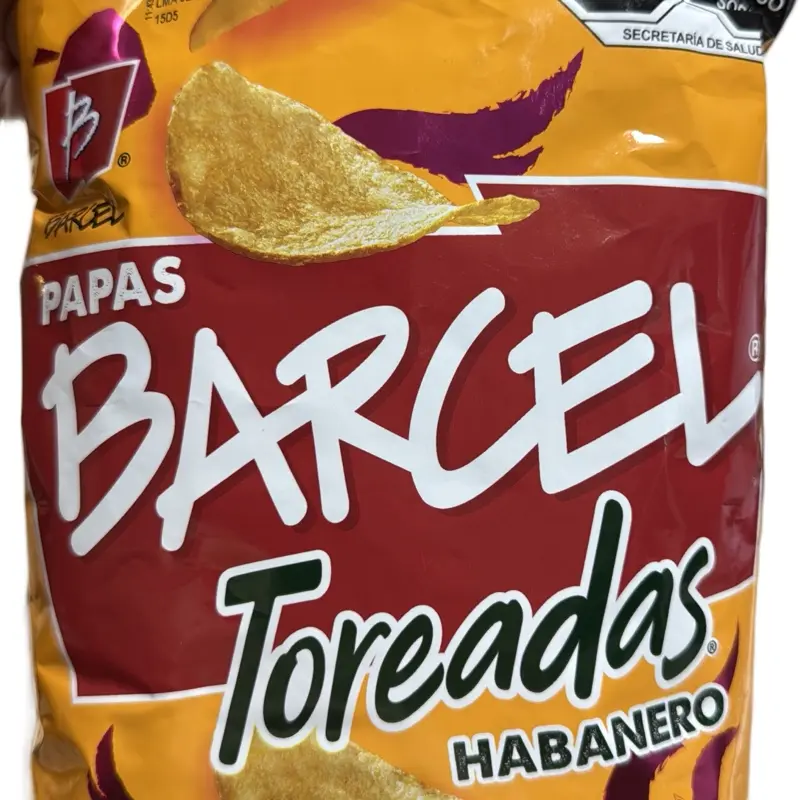 5-pack Papas Barcel Toreadas Habanero Big Bag 170g | Snack, Crispy ...