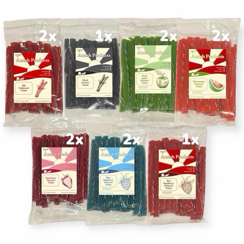 Licorice Sampler pack - 12 Total 1 Pound Bags - 7 Delicious Flavors 2 ...