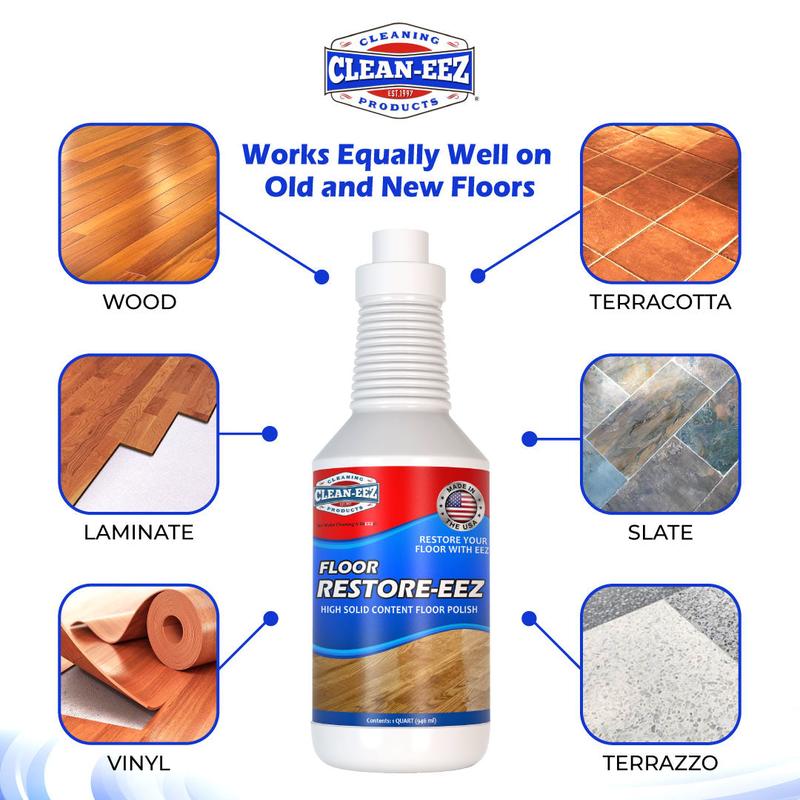Clean-eez Floor Restorer & Polish w/applicator – Shine & Protect Wood ...