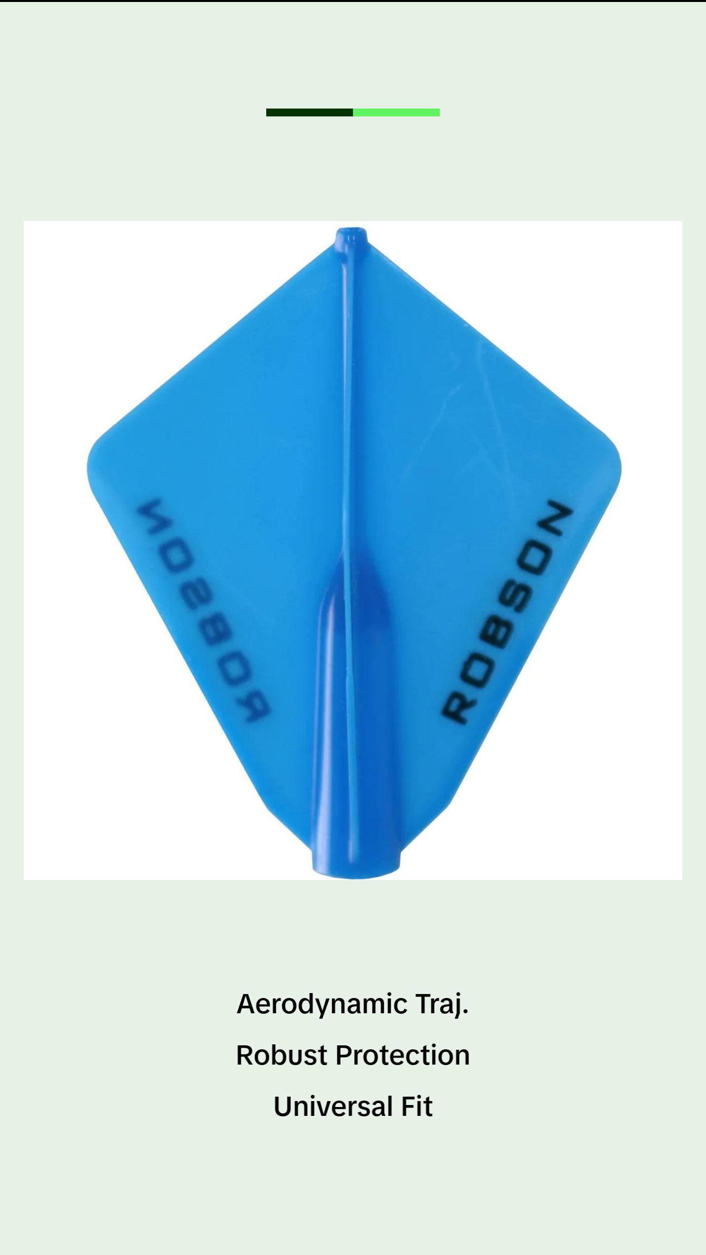 Robson Plus Dart Flights - Astra Series, 350 Microns Flight Shafts ...