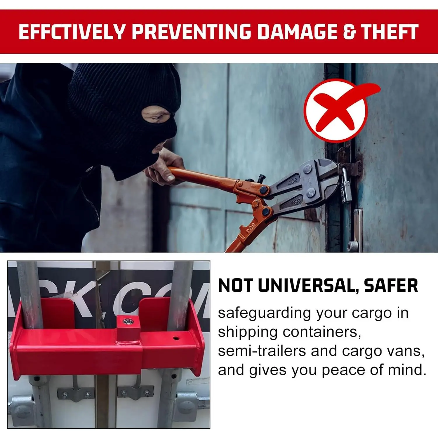 Heavy Duty Steel Transport Container Lock, Cargo Door Lock, Highest ...