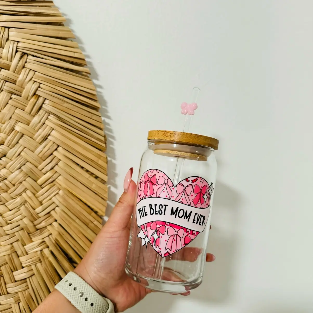 The best mom ever Beer Can Glass - TikTok Shop