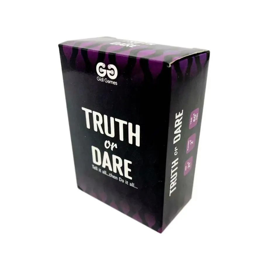 Truth Or Dare Card Game, 1 Box Party Board Game Social Funny Dare To ...