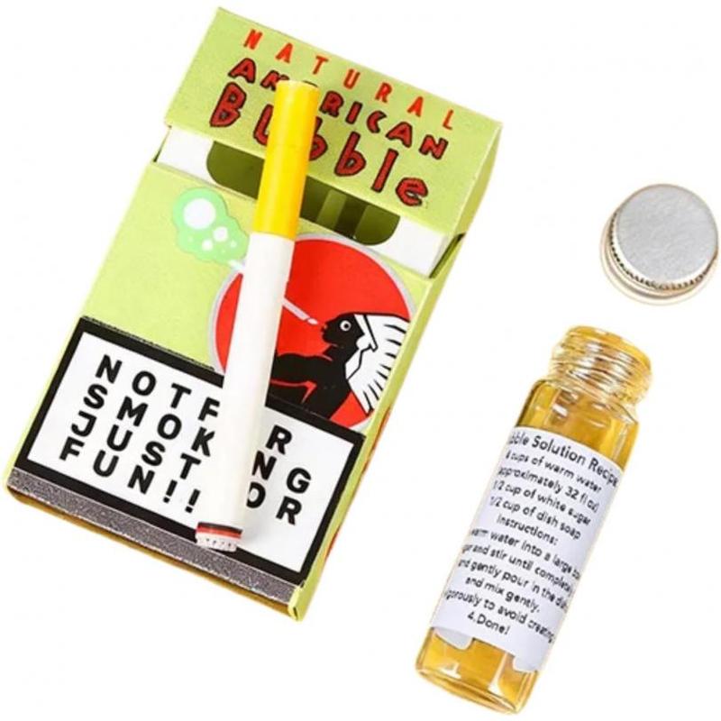 2pcs Bubble Cigarette Stress Relief Toy Fake Cigarette Mini Bubble ...
