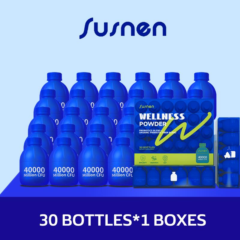 Susnen Probiotics 40 Billion, 30 Bottles*, 0.7 oz. with Superfoods ...