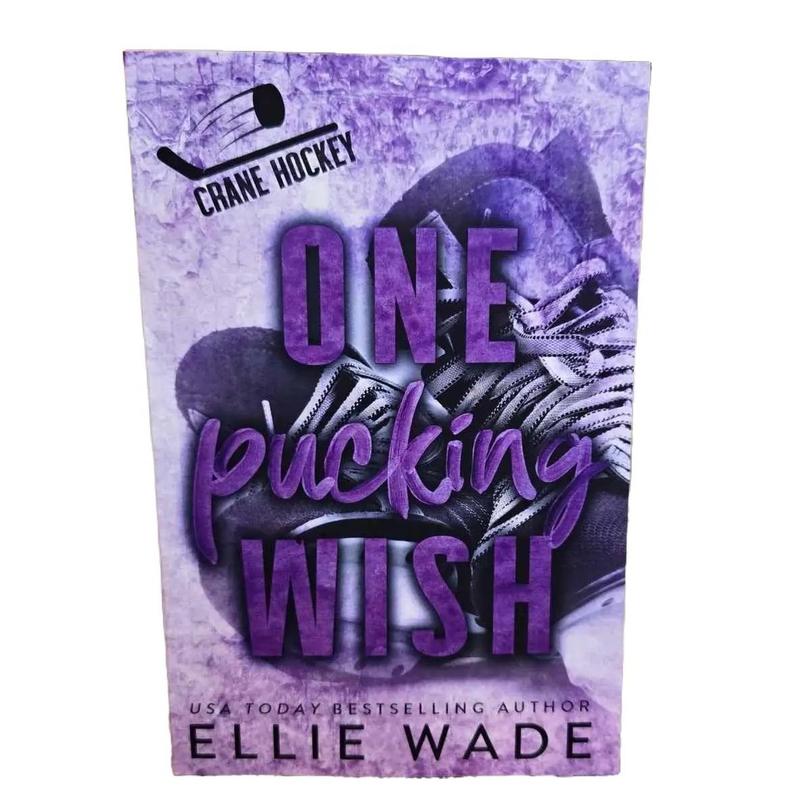 One Pucking Wish Signed Paperback - Crane Hockey Series Book 3 - TikTok ...