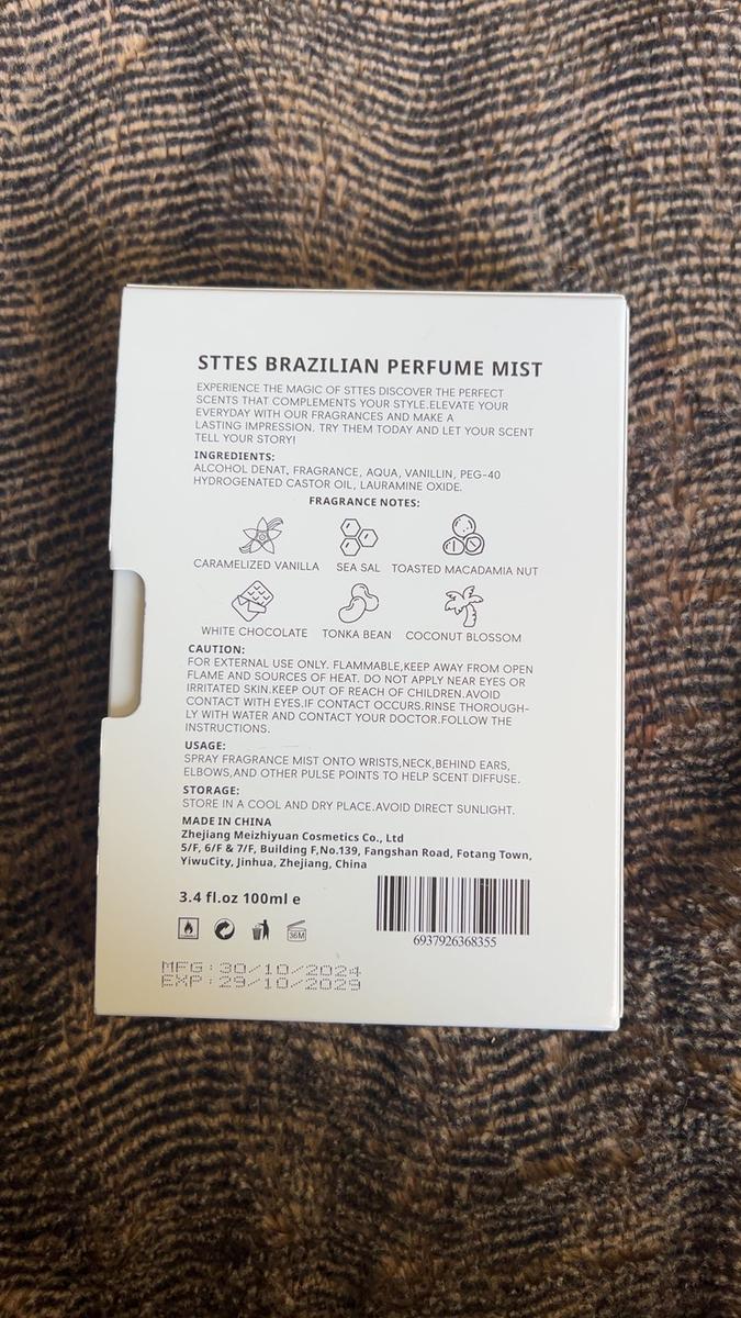 Sttes Perfume 602#（Irresistible Sunshine） - Eau De Perfume 100ml (3.4fl ...