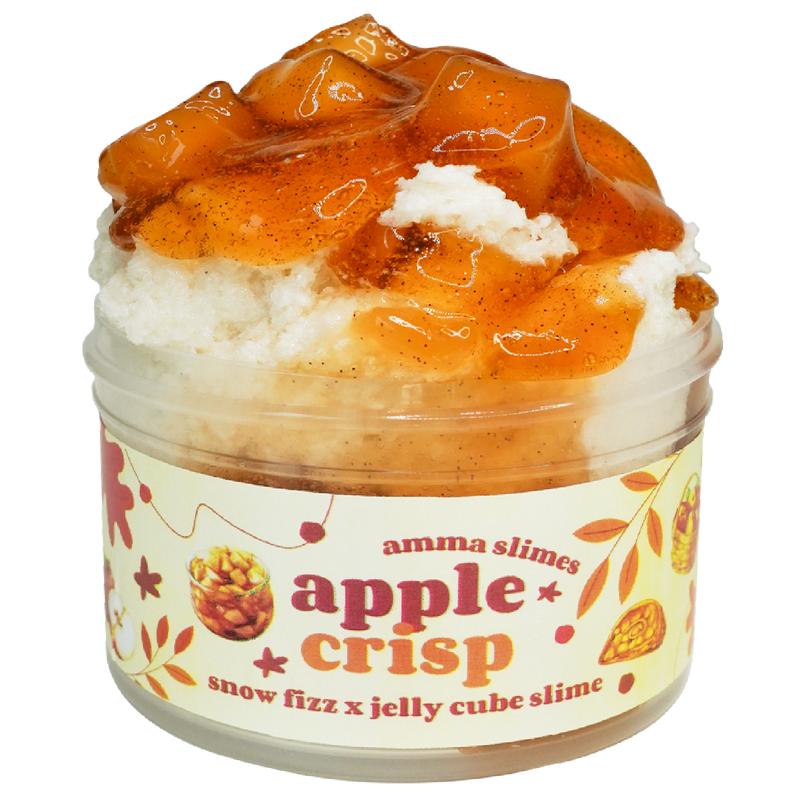 Amma Slimes • Apple Crisp Snow Fizz x Jelly Cube Slime • Scented DIY ...