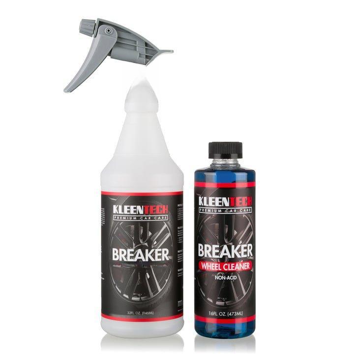KLEENTECH Breaker Wheel Cleaner - 16oz Non-Acid Formula with Spray ...