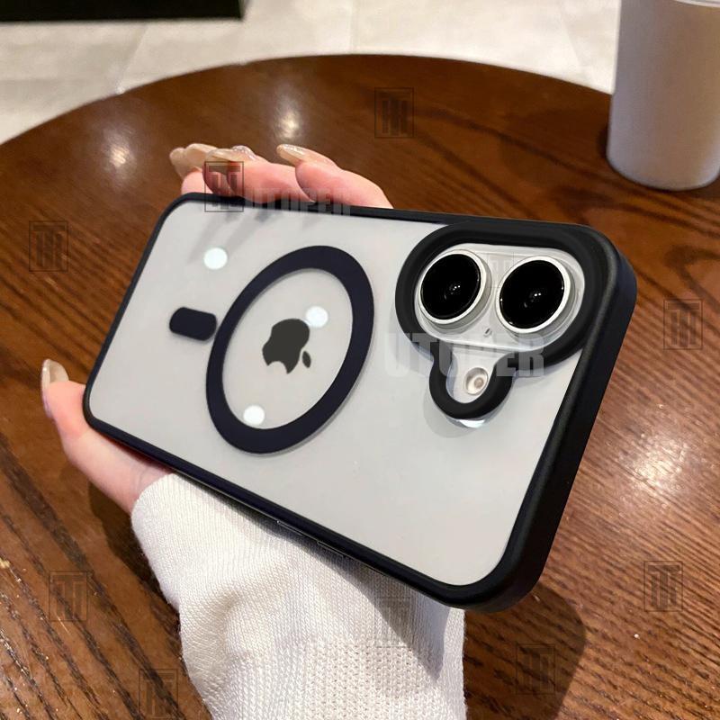 New Senior 16 Pink Magsafe MagneticPhone Case for iPhone17 16 15 14 13 ...