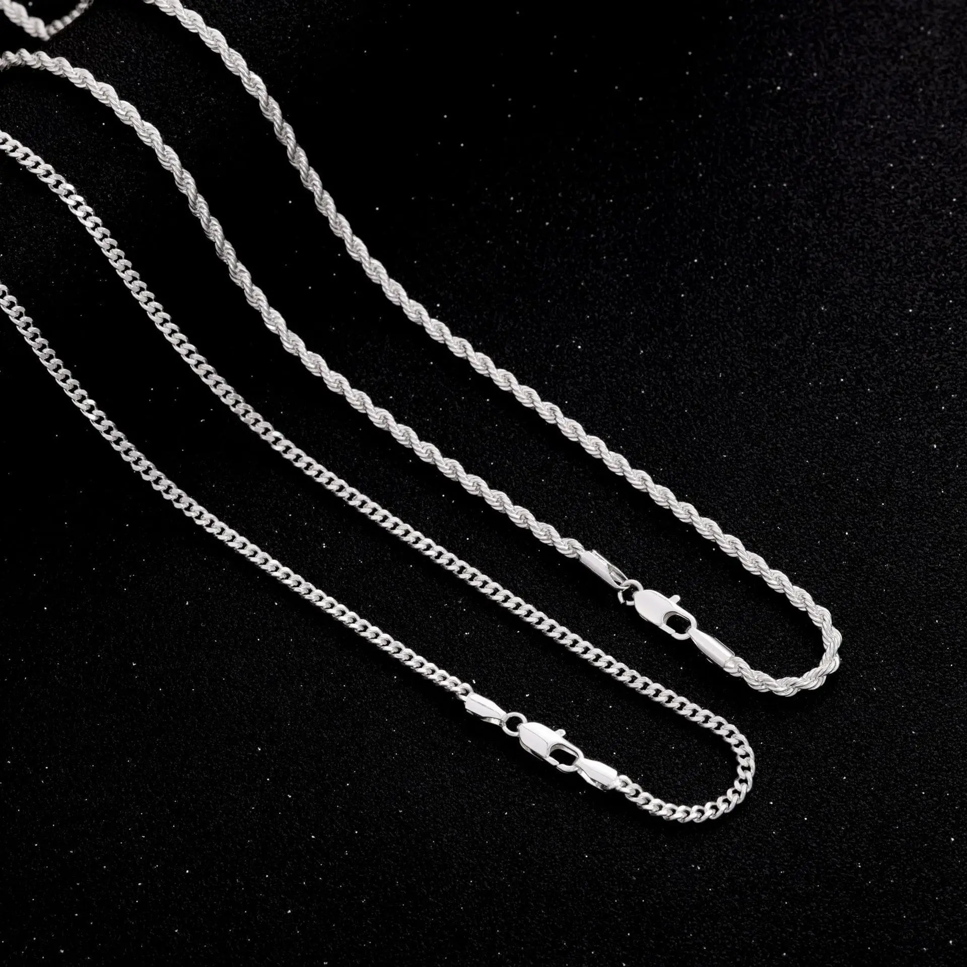 2Pcs/Set High-quality Vintage Stainless Steel Double-layer Personalized ...