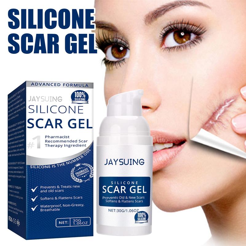 100% Silicone Scar Gel Scar Cream - Advanced Scar Gel for Surgical ...