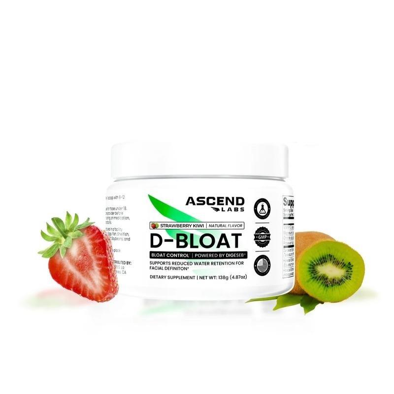 D-BLOAT Daily Debloat Powder - ASCEND LABS - 30 Servings - Natural ...