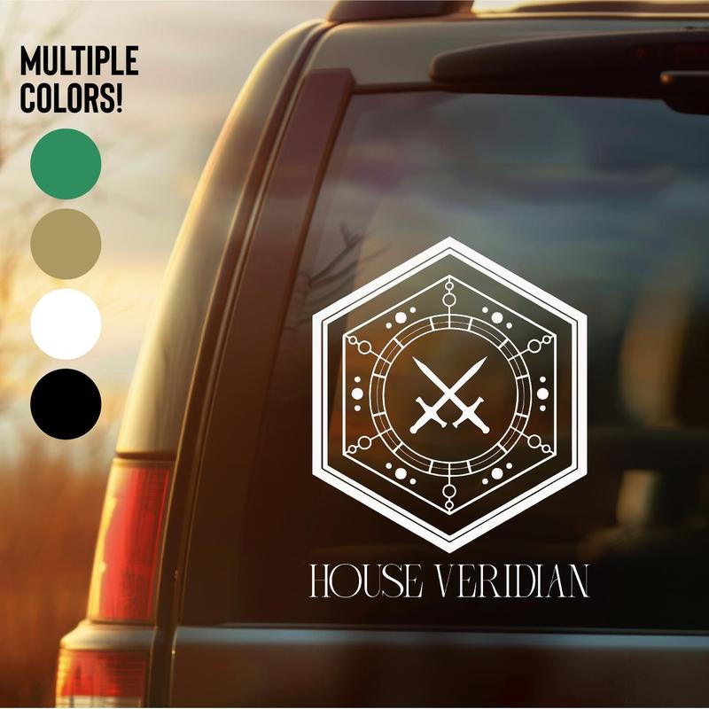 Sleep Token House Veridian Vinyl Decal – Band Sigil from Even In ...