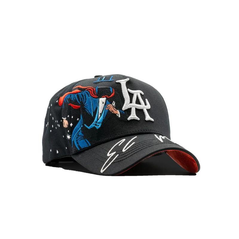Dandy Hats El Mago premium black baseball cap - Embroidered El Mango ...