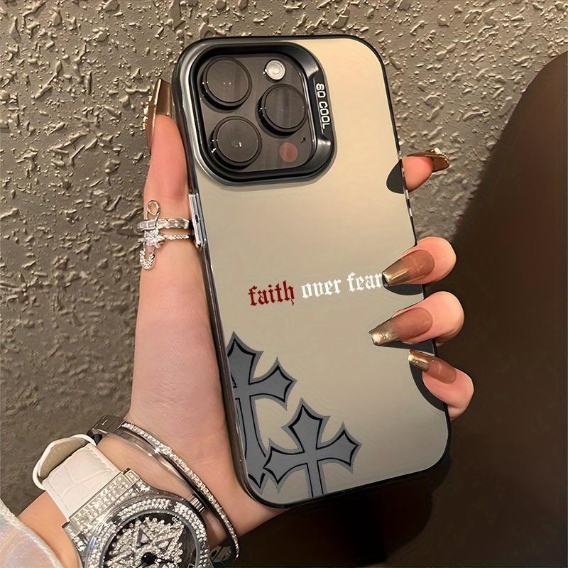 Faith Over Fear Crucifix Christian Faith Hope Love Case for iPhone 17 ...