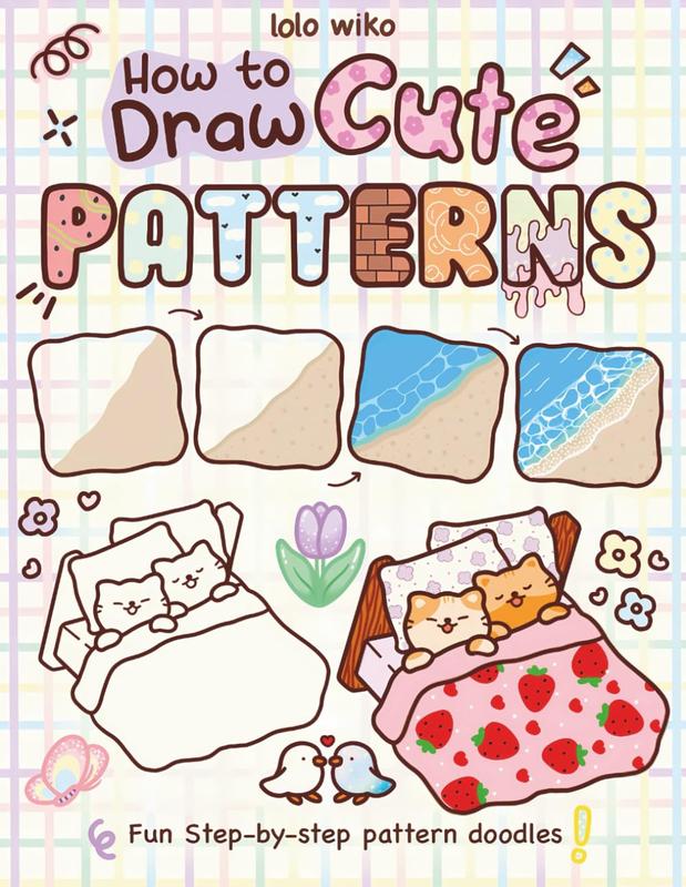 How to Draw Patterns - Fun Step by Step Pattern Doodles - Cute and Easy ...