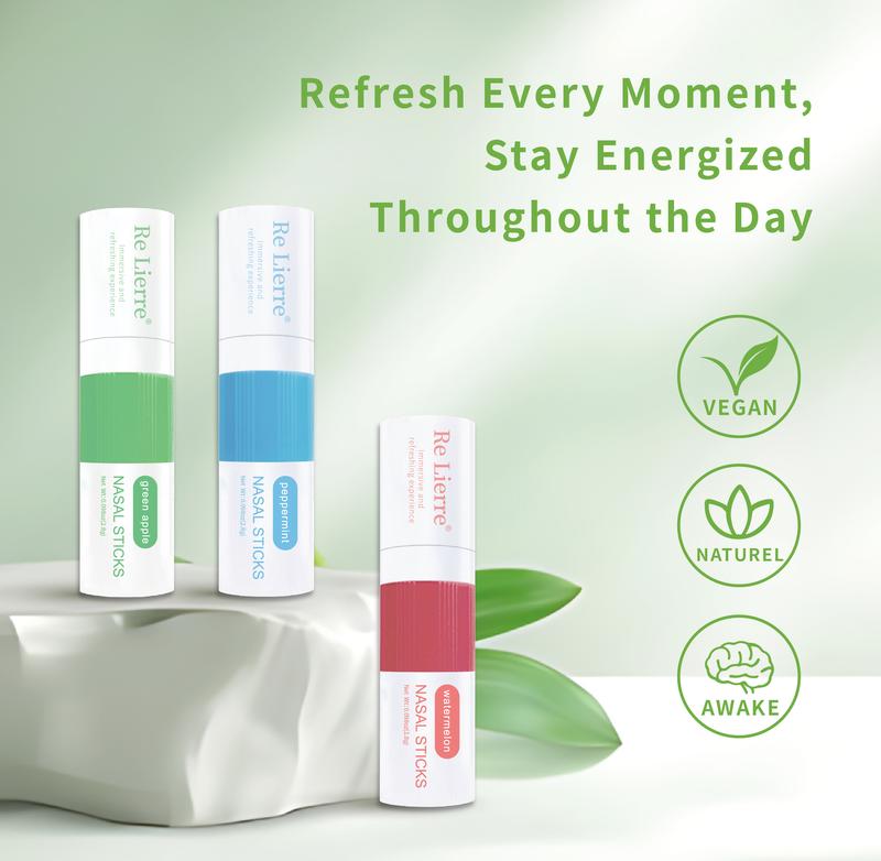 [Re Lierre]Portable Nasal Inhaler With Unmedicated, With Refreshing ...