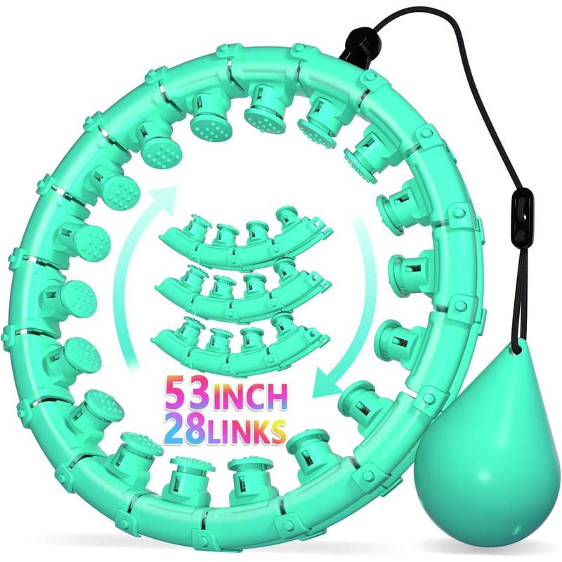 Weighted Hula Infinity Fitness Hoop for Adult , 2 in 1 Fitness Workout ...